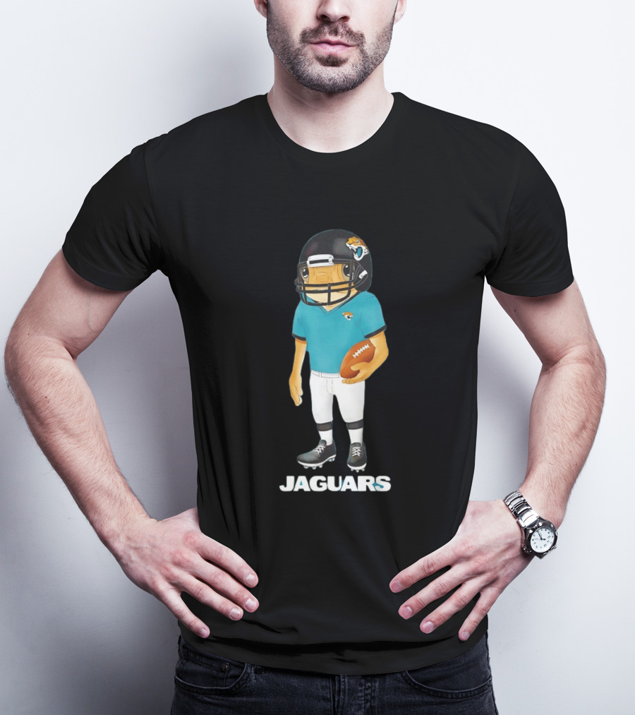 Bad Bunny Jacksonville Jaguars Concho Football Collaboration T-Shirt