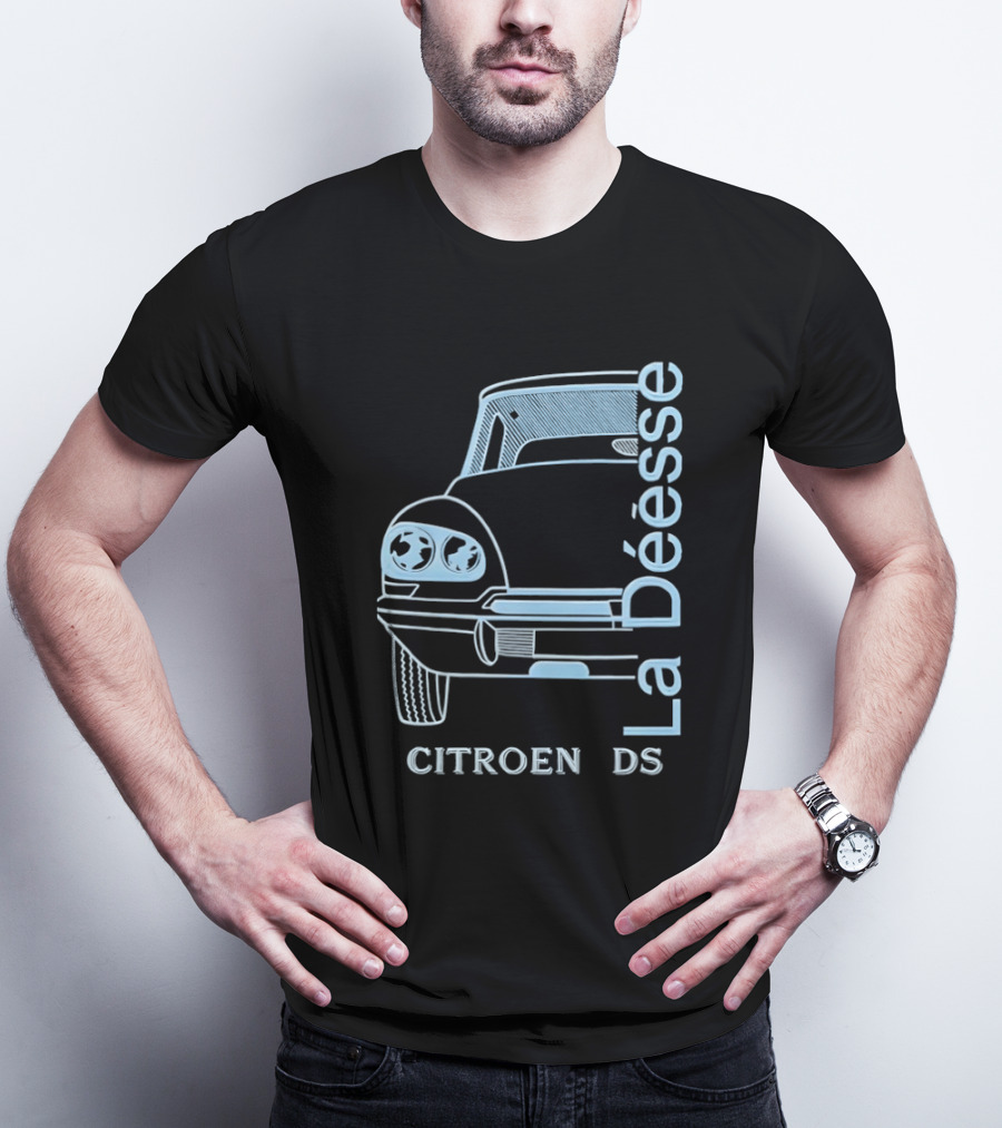 Citroen DS La Déesse Classic Car T-Shirt