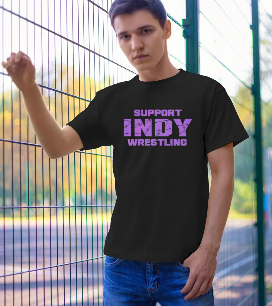Support Indy Wrestling T-Shirt