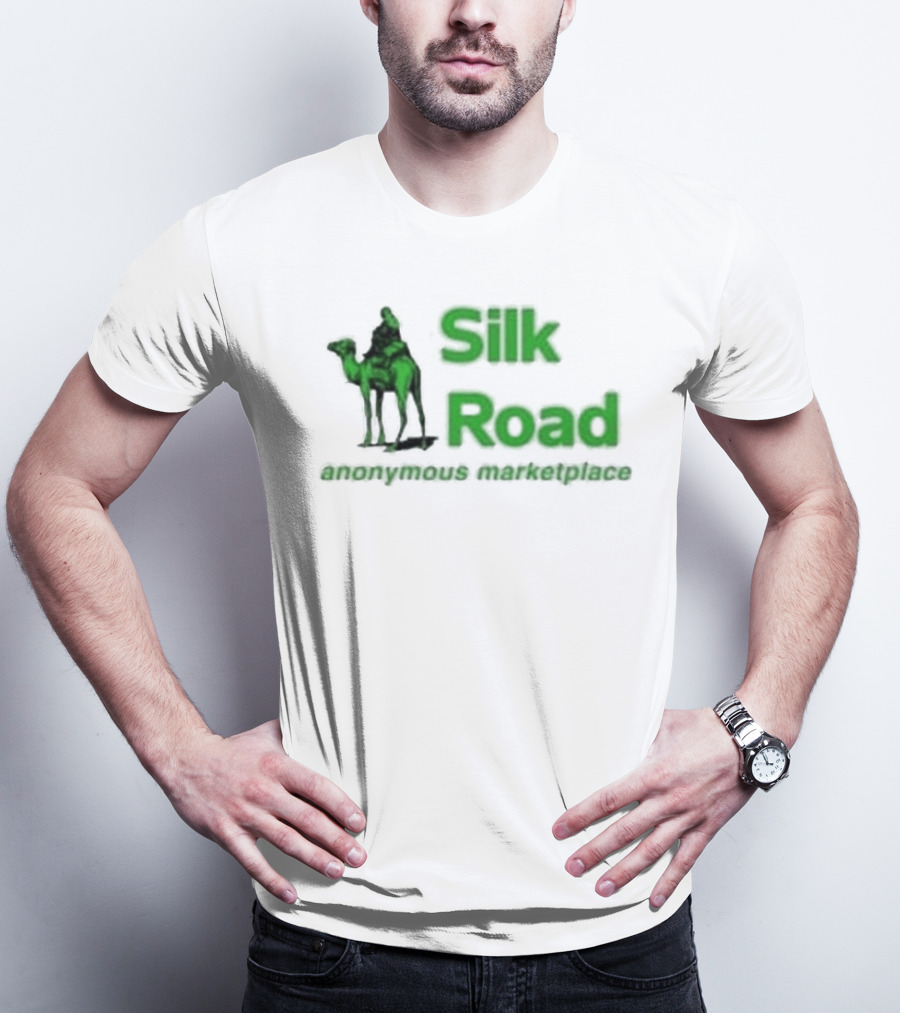 Silk Road Anonymous Marketplace Ross Ulbricht Camel T-Shirt