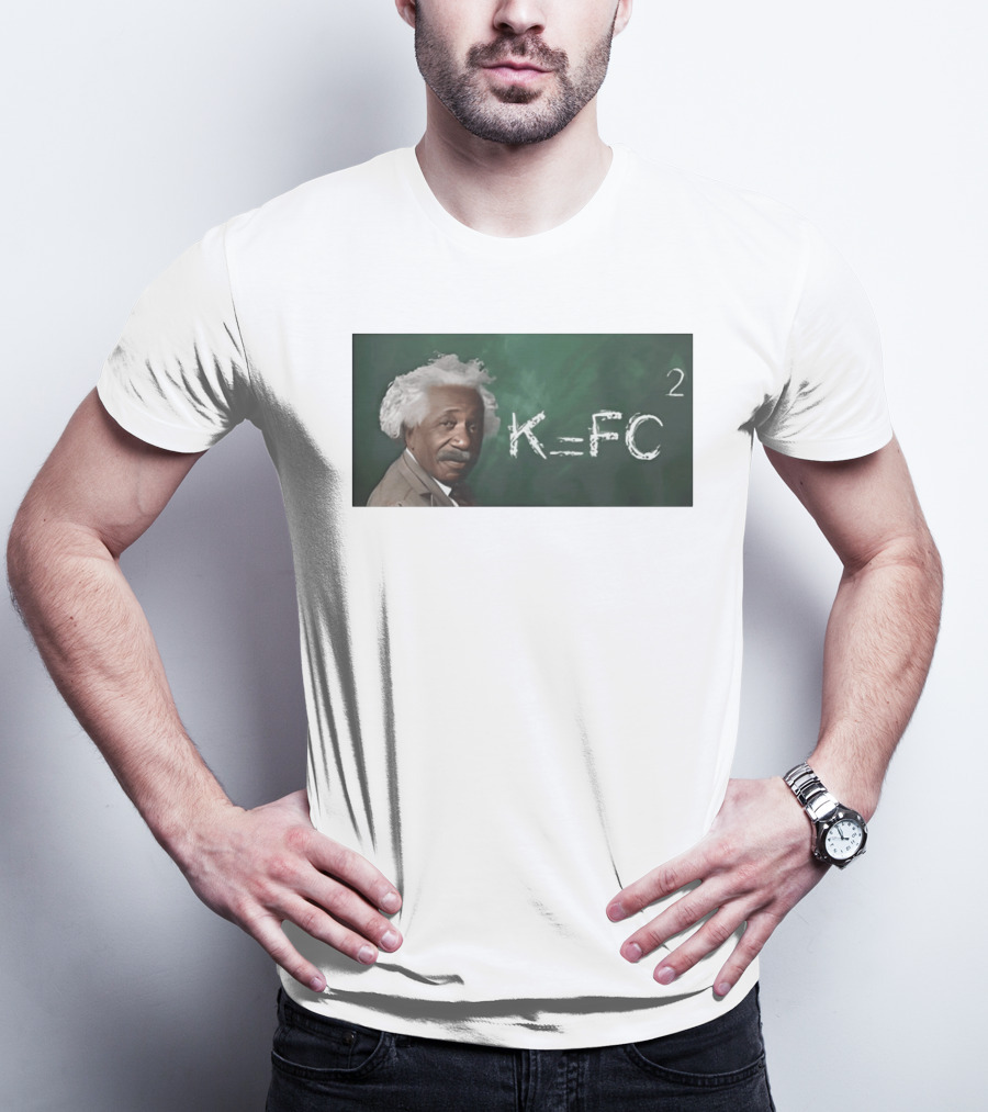 Albert Einstein K FC2 Chalkboard Equation T-Shirt