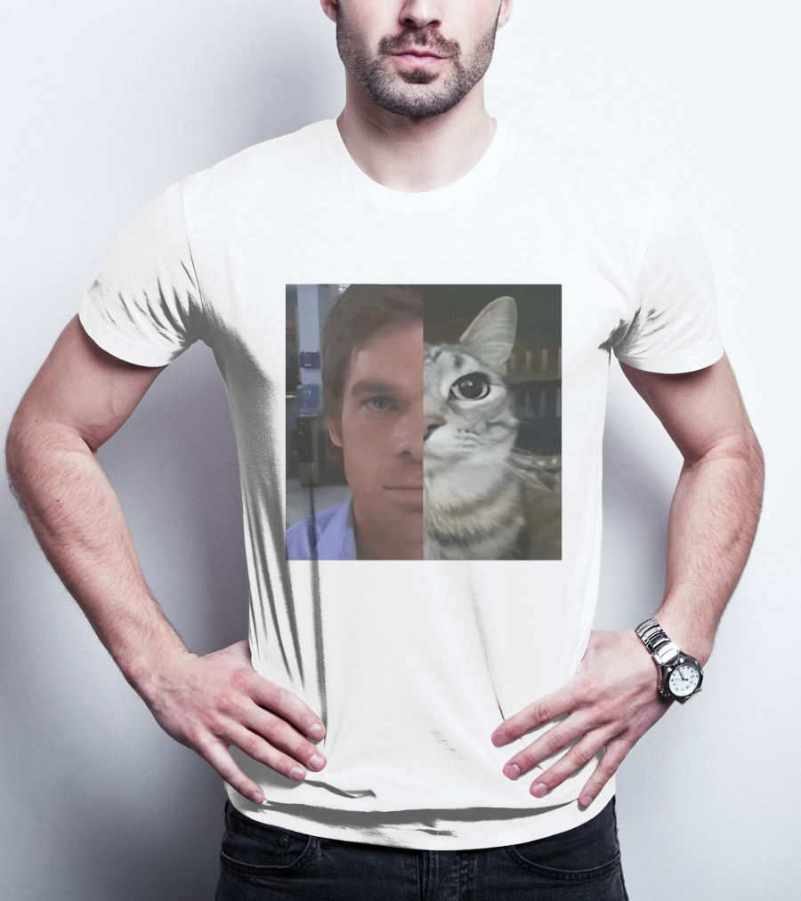 Half Human Half Cat T-Shirt