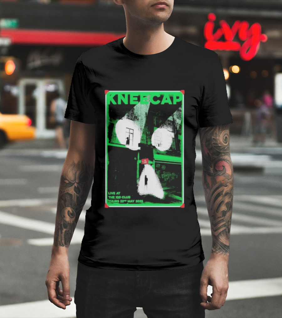 Kneecap Live At The 100 Club London 22nd May 2025 T-Shirt