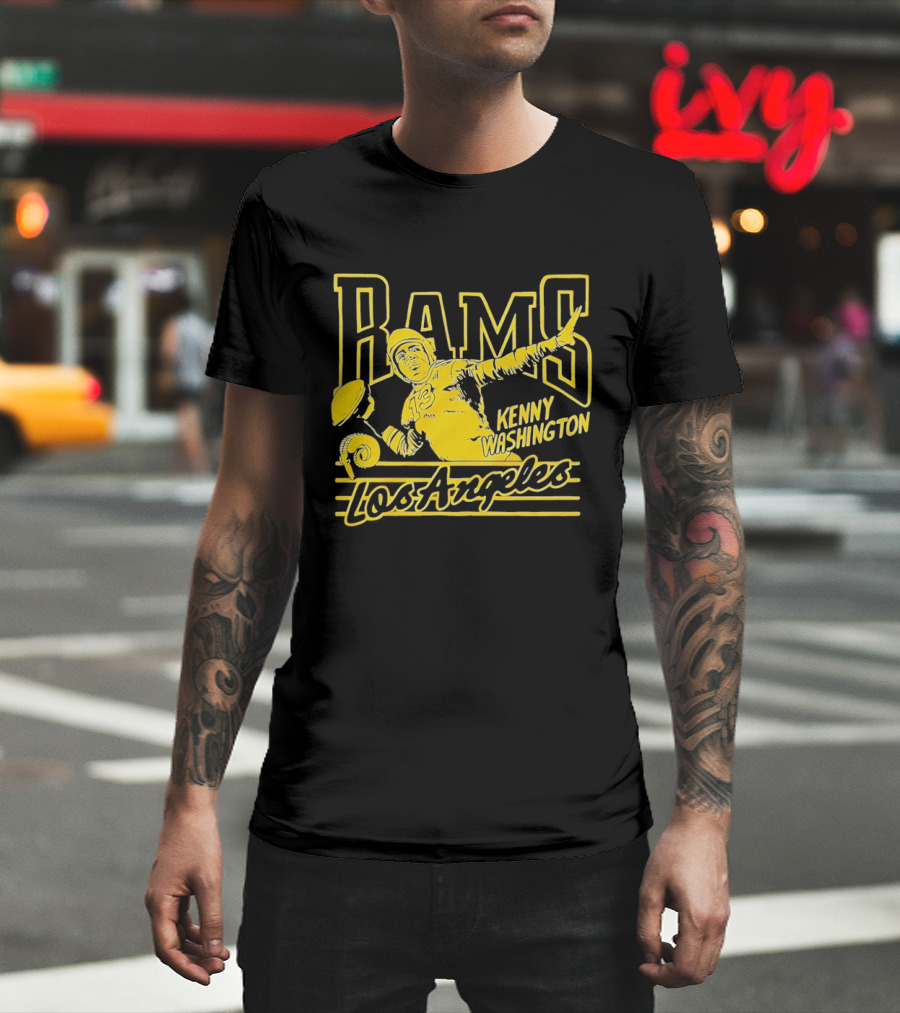 Rams Kenny Washington Los Angeles T-Shirt