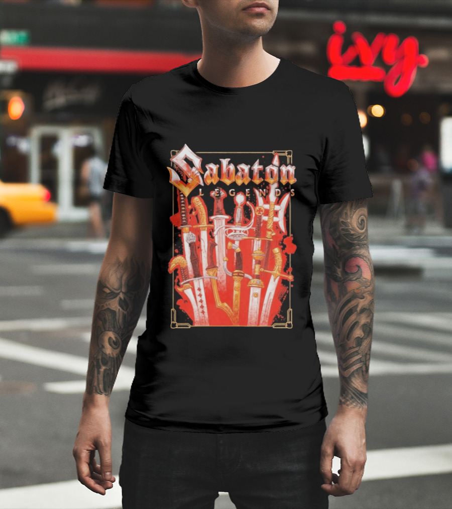 Sabaton Legends The Legendary Swords Collection T-Shirt