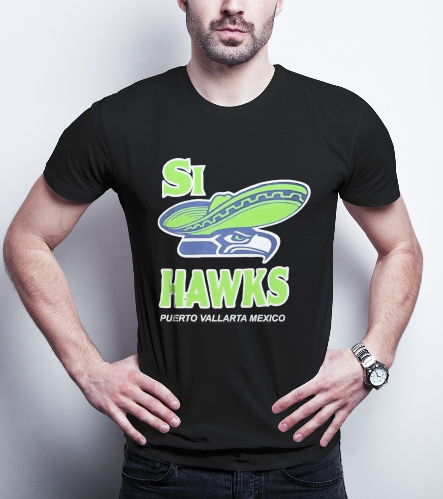 Si Hawks El Verdes De Nuevo T-Shirt
