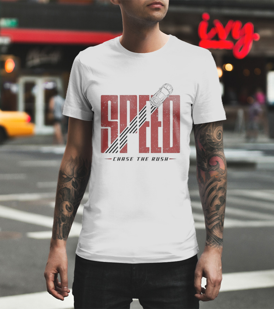 Speed Chase The Rush Racing Pulse T-Shirt