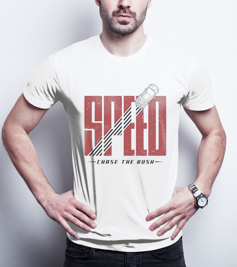 Speed Chase The Rush Racing Pulse T-Shirt