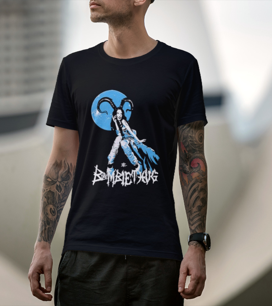 Bambie Thug Crown The Witch Tour 2024 Dates Ethereal Blue Warrior T-Shirt