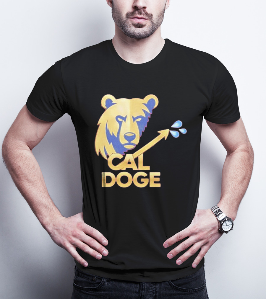 CAL DOGE California Bear Arrow Splash T-Shirt