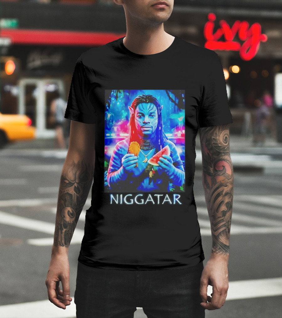 Niggatar Avatar Meme T-Shirt