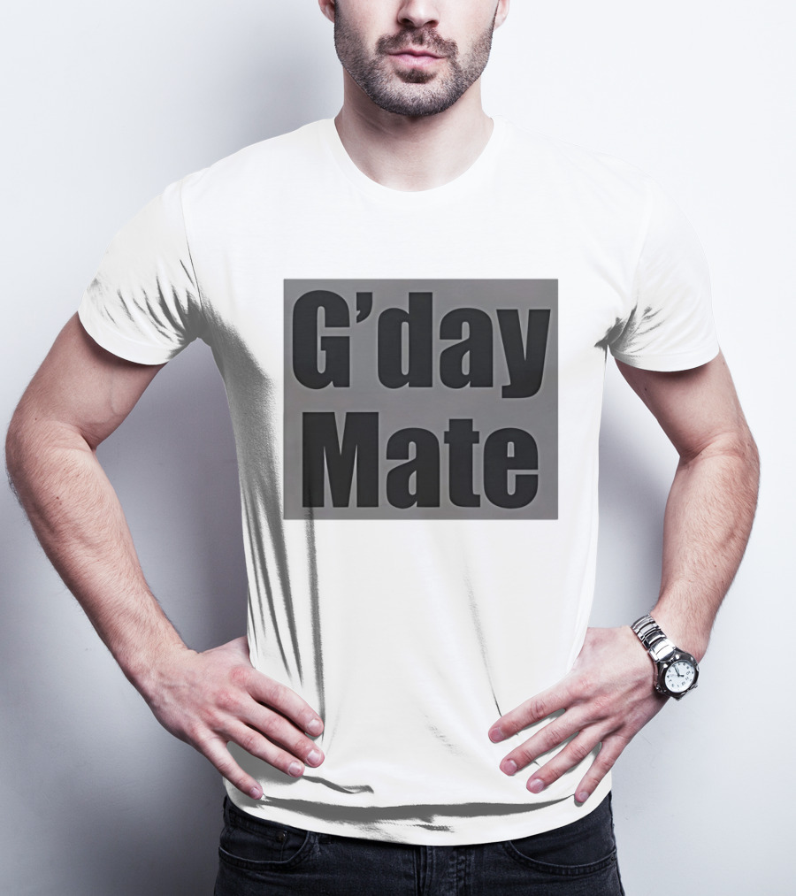 G'day Mate Anaconda Phrase Australian Greeting T-Shirt
