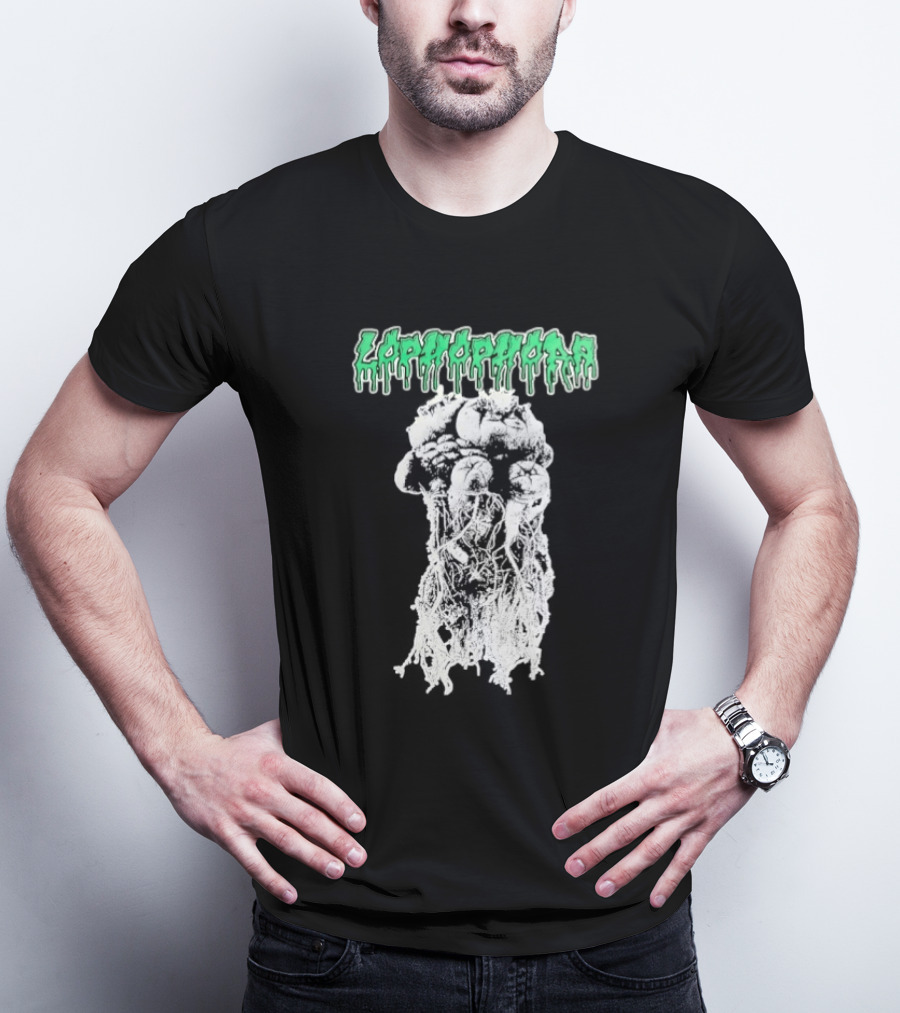 Sanguisugabogg Band Lophophora Drawing T-Shirt