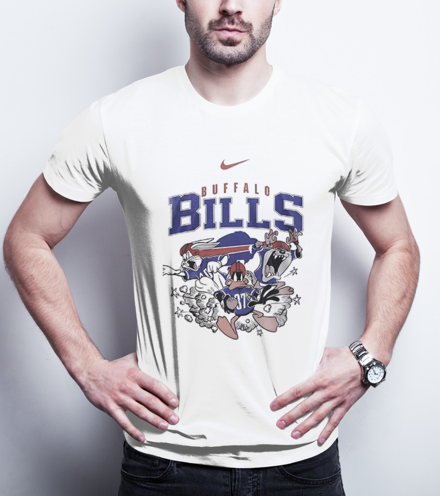 Buffalo Bills Looney Tunes Nike Collaboration T-Shirt