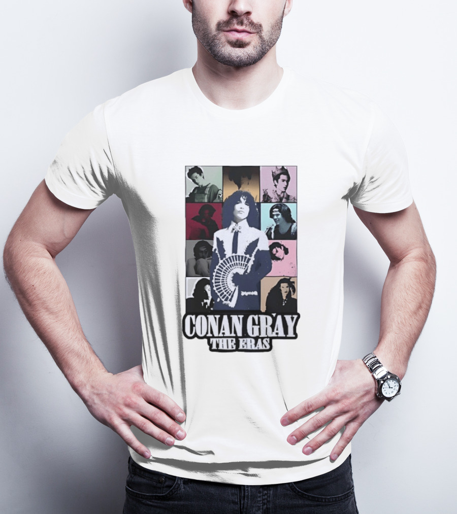 Conan Gray The Eras Tour Vintage Pop Collage T-Shirt