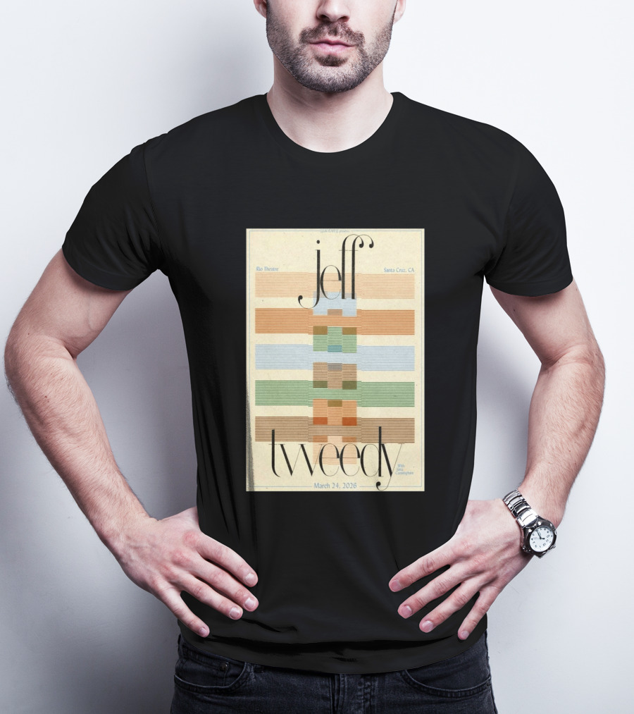 Jeff Tweedy Rio Theatre Santa Cruz CA March 24 2026 With Special Guest Nina Nastasia T-Shirt