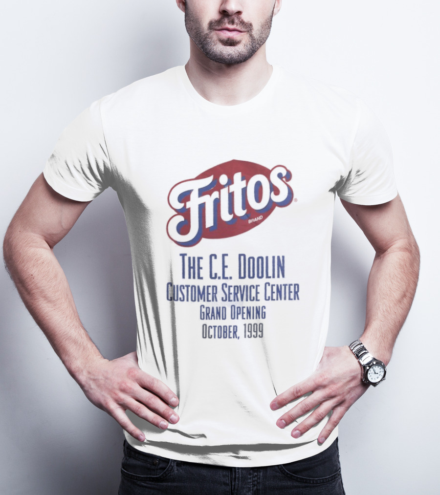 Fritos C.E. Doolin Customer Service Center Grand Opening October 1999 T-Shirt