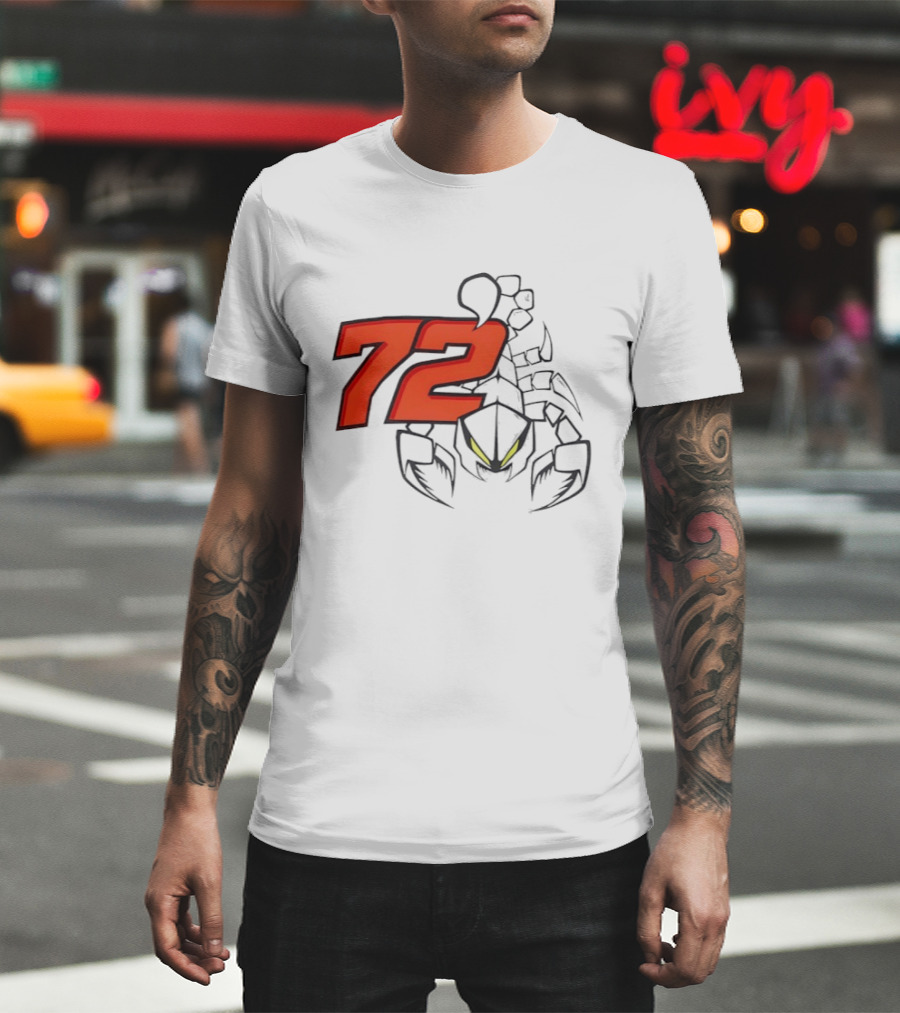 MotoGP Marco Bezzecchi 72 Bez Scorpion Racing T-Shirt