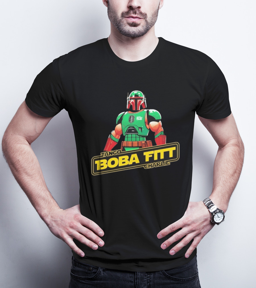 Tango Boba FITT Charlie Star Wars Mandalorian T-Shirt