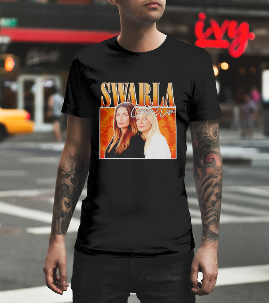 Swarla Carla And Lisa Iconic Orange T-Shirt