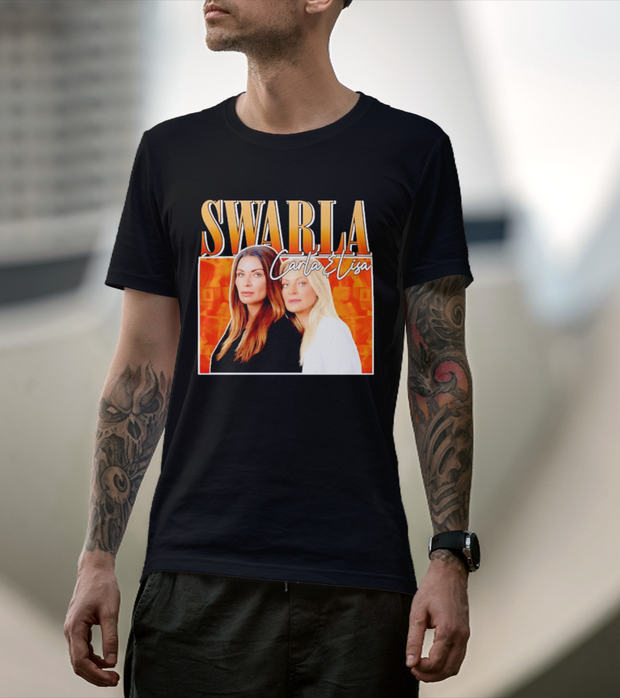 Swarla Carla And Lisa Iconic Orange T-Shirt