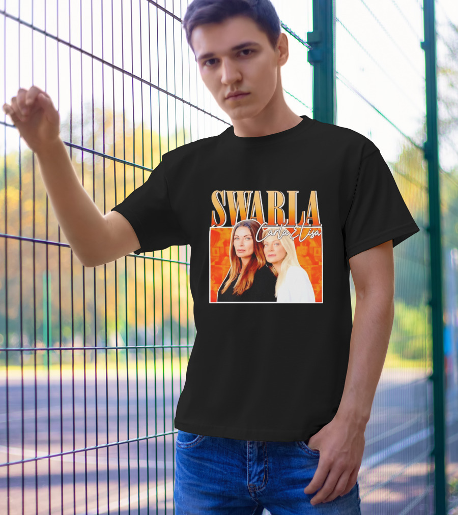 Swarla Carla And Lisa Iconic Orange T-Shirt
