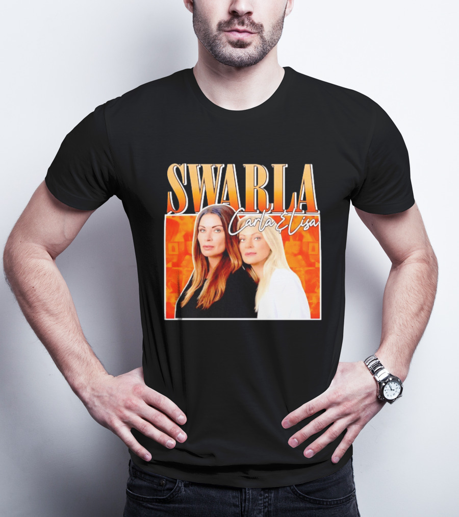 Swarla Carla And Lisa Iconic Orange T-Shirt