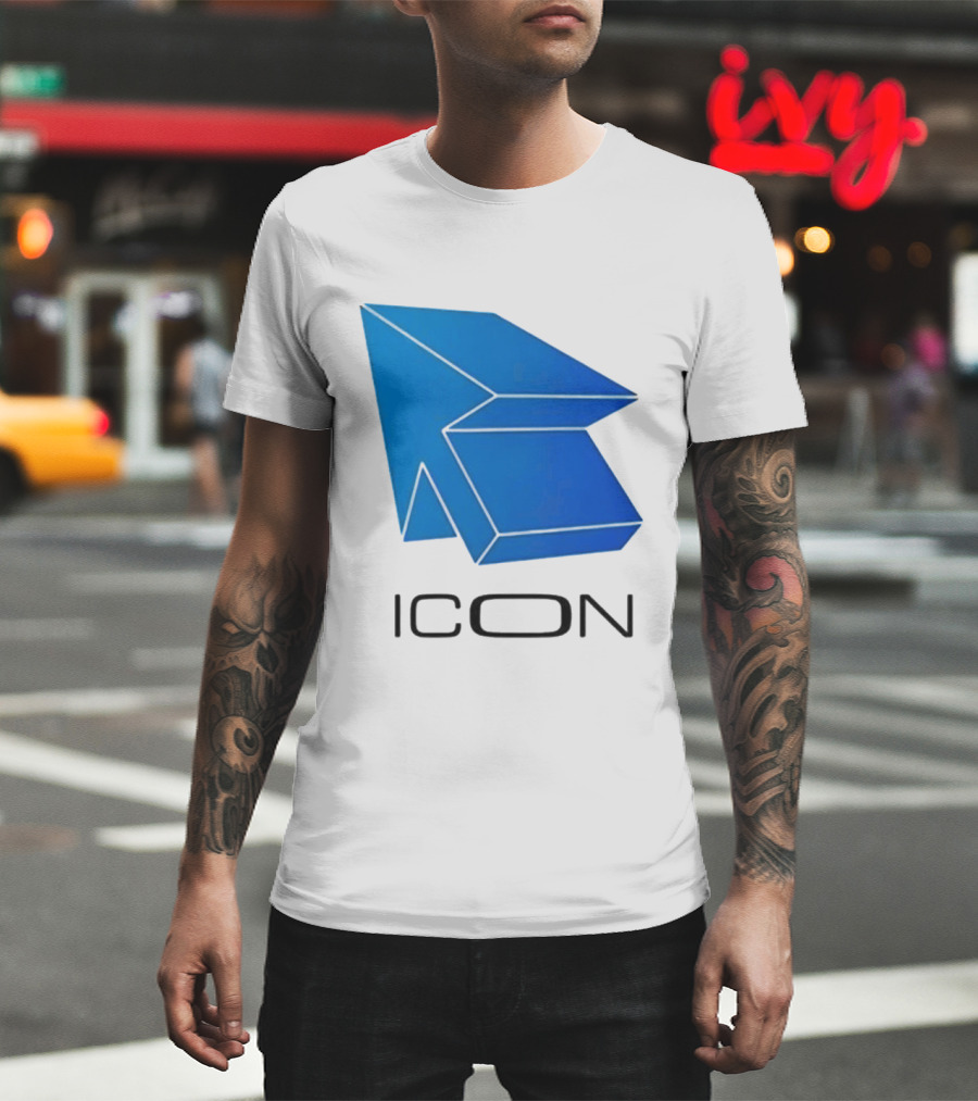 ICON Blue 3D Arrow T-Shirt