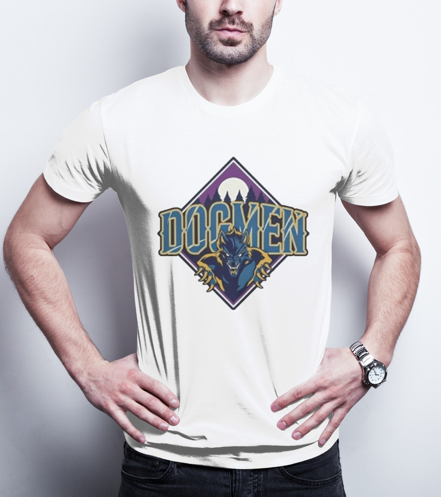 Michigan Dogmen Werewolf Moon Forest Bimm Ridder T-Shirt