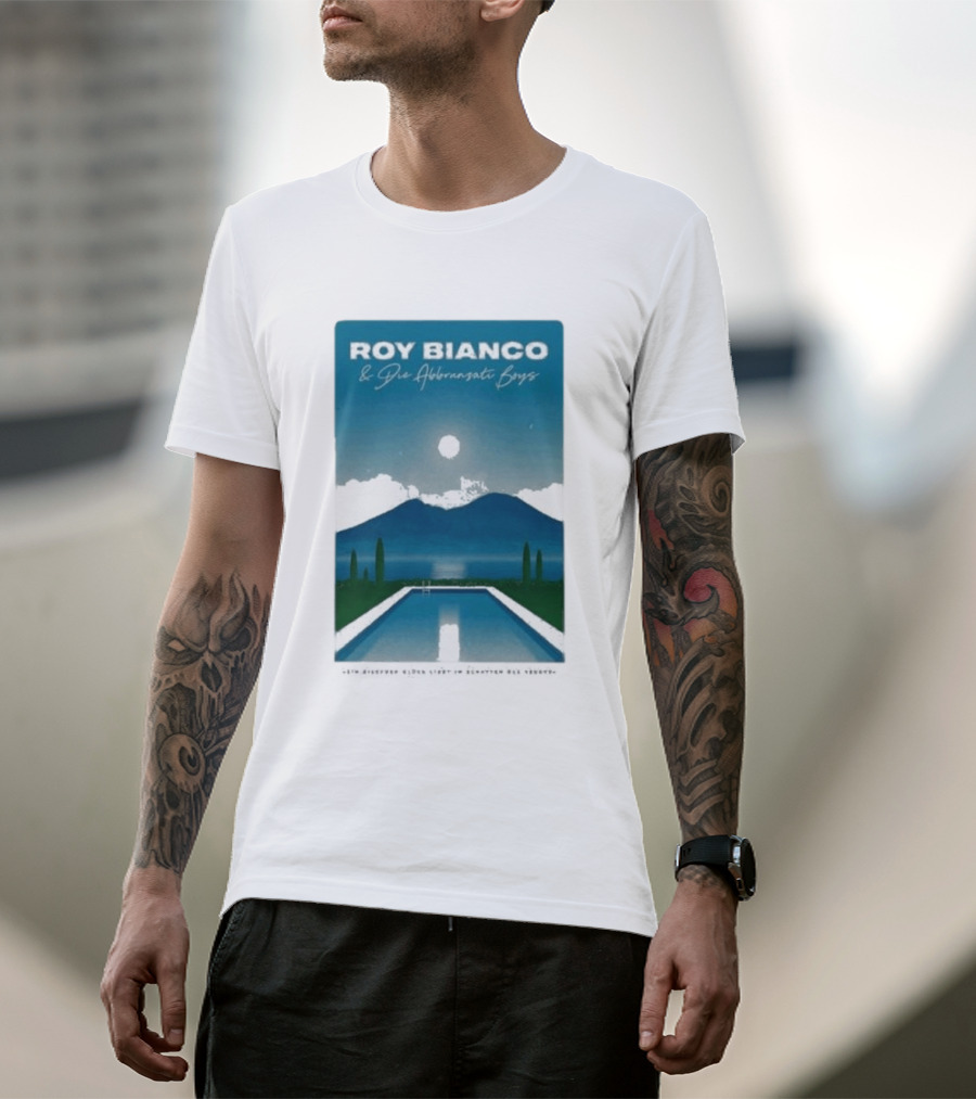 Roy Bianco & Die Abbrunzati Boys Tour 2024 Poolside Paradise Moonlit Mountain T-Shirt