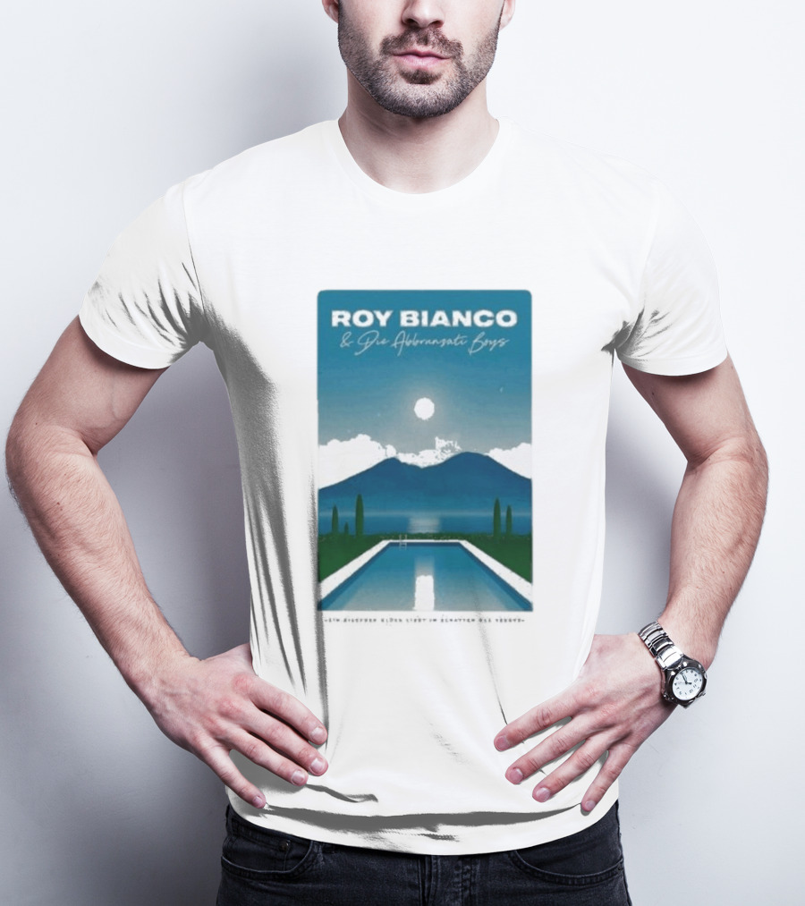 Roy Bianco & Die Abbrunzati Boys Tour 2024 Poolside Paradise Moonlit Mountain T-Shirt