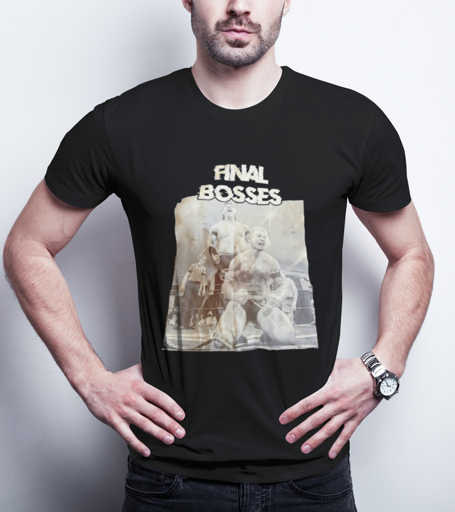 Final Bosses Wrestling Showdown VIF T-Shirt