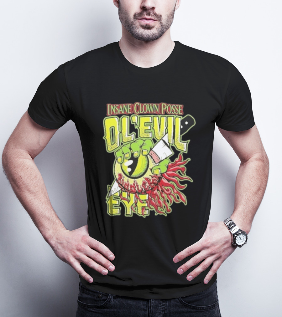 Insane Clown Posse Ol' Evil Eye Knife Hand T-Shirt