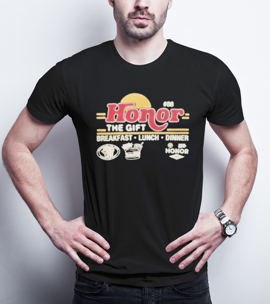 Honor The Gift Breakfast Lunch Dinner Stephen Curry 30 T-Shirt