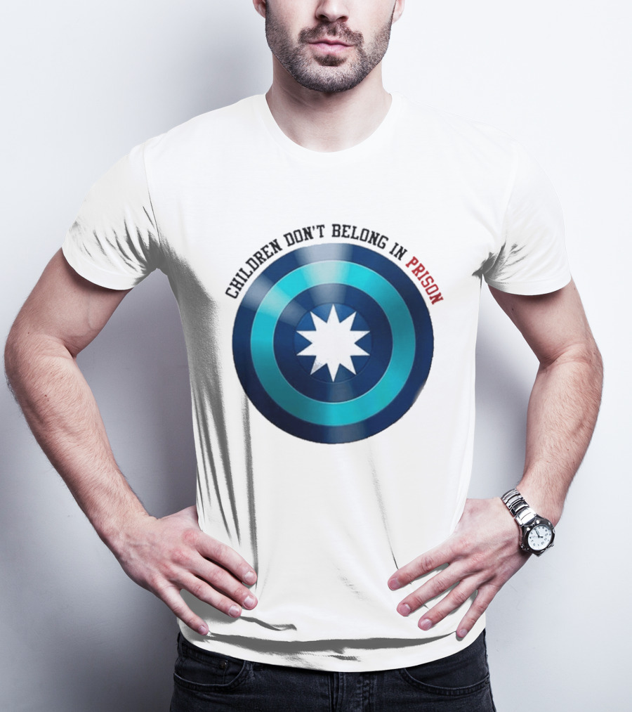 Children Don't Belong In Prison Minnesota Shield Abolish ICE T-Shirt