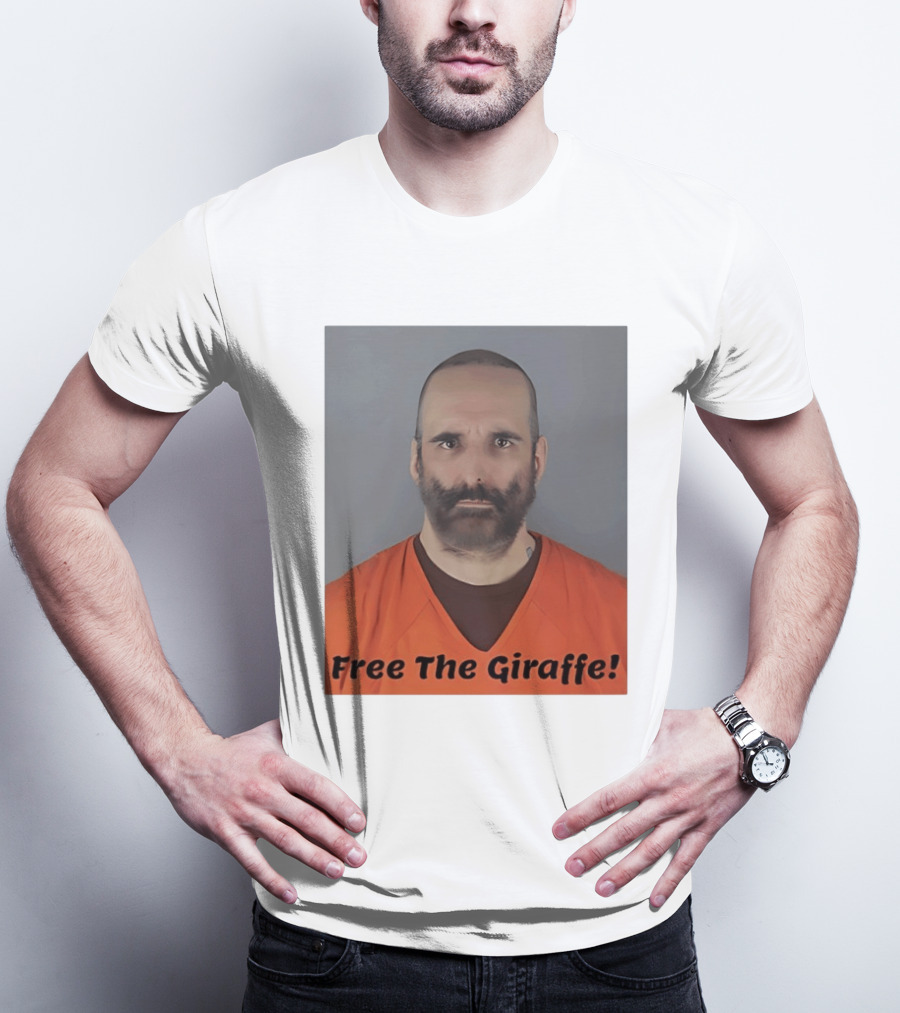Robby Roadsteamer Shot Free The Giraffe T-Shirt