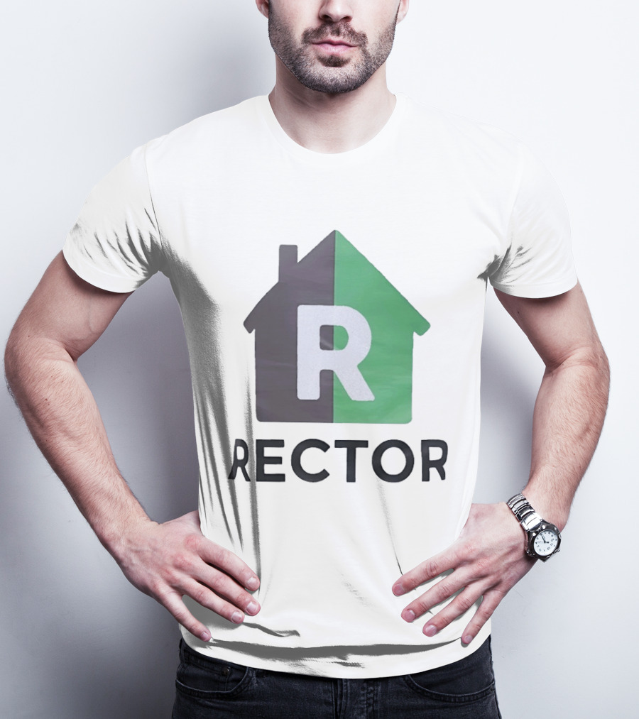 Rector R House Symbol Green And Grey T-Shirt