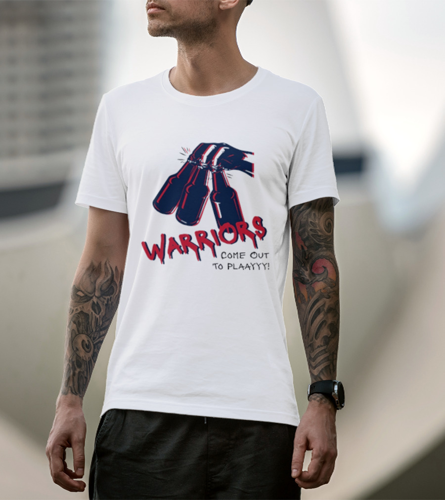 Warriors Come Out To Play Bottles T-Shirt