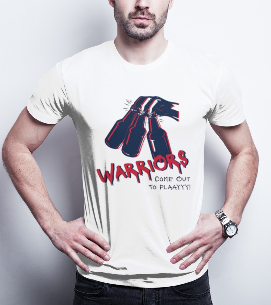 Warriors Come Out To Play Bottles T-Shirt