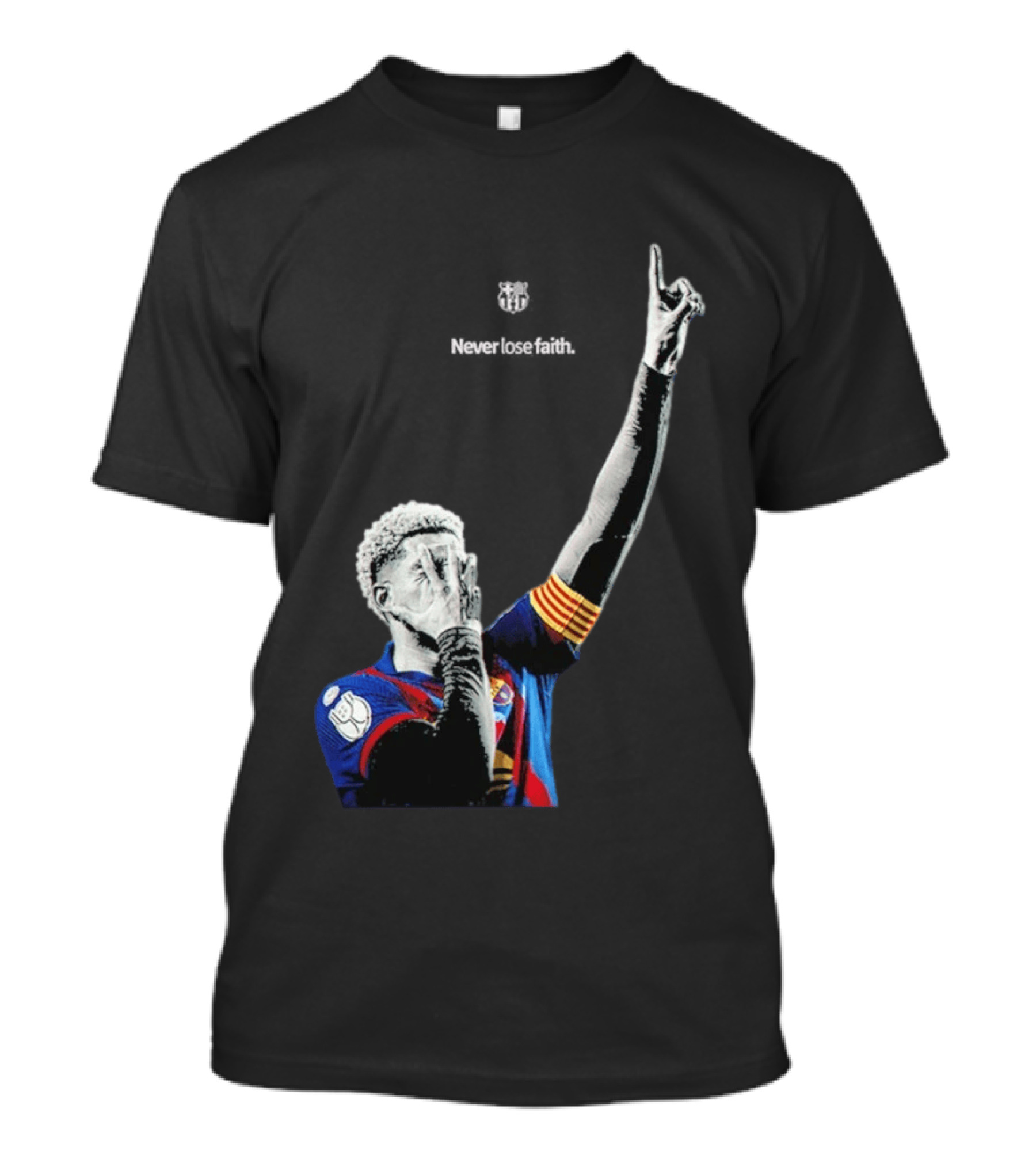Ronald Araujo FC Barcelona Never Lose Faith T-Shirt