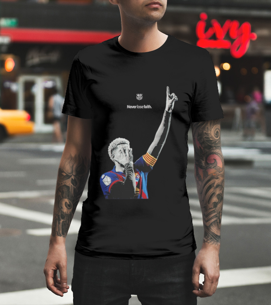 Ronald Araujo FC Barcelona Never Lose Faith T-Shirt