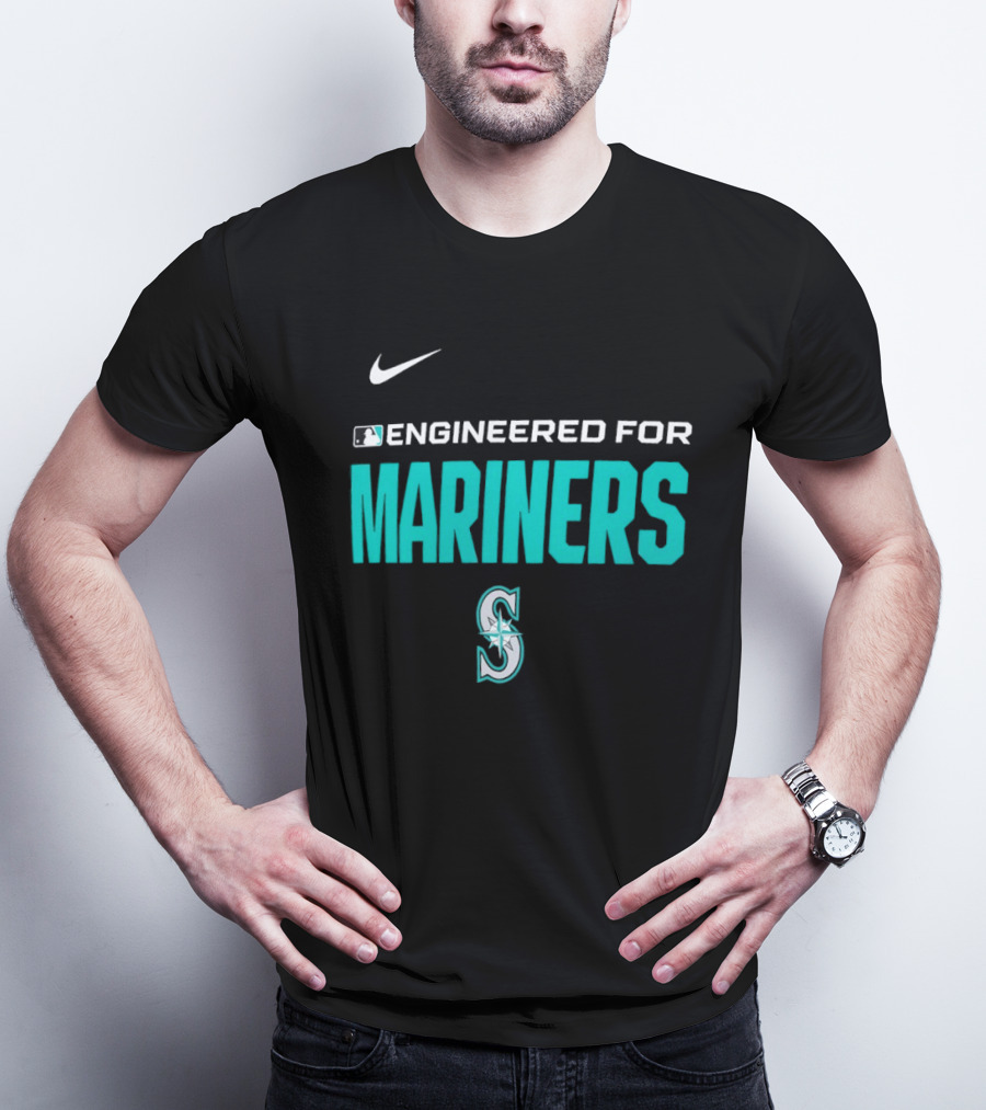 Nike MLB Engineered For Mariners Seattle Mariners S T-Shirt