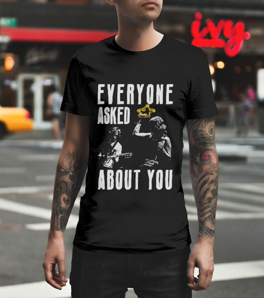 Everyone Asked About You Tambourine Iconic Performance T-Shirt