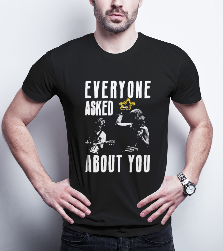 Everyone Asked About You Tambourine Iconic Performance T-Shirt