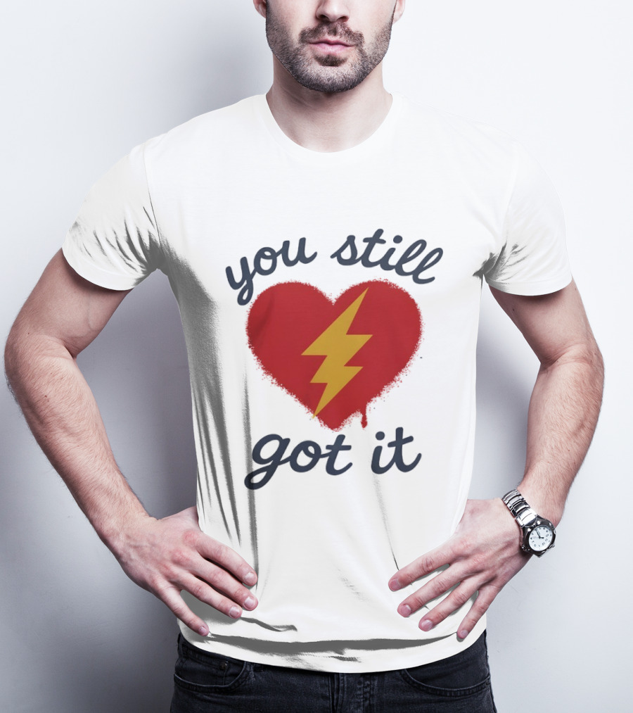 Brett Young You Still Got It Heart Lightning Bolt T-Shirt