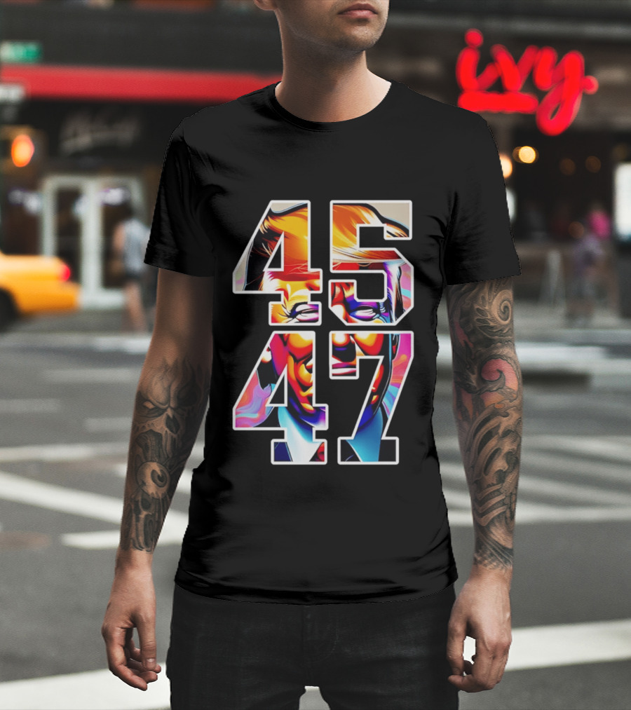 45 47 Trump Presidents And America T-Shirt
