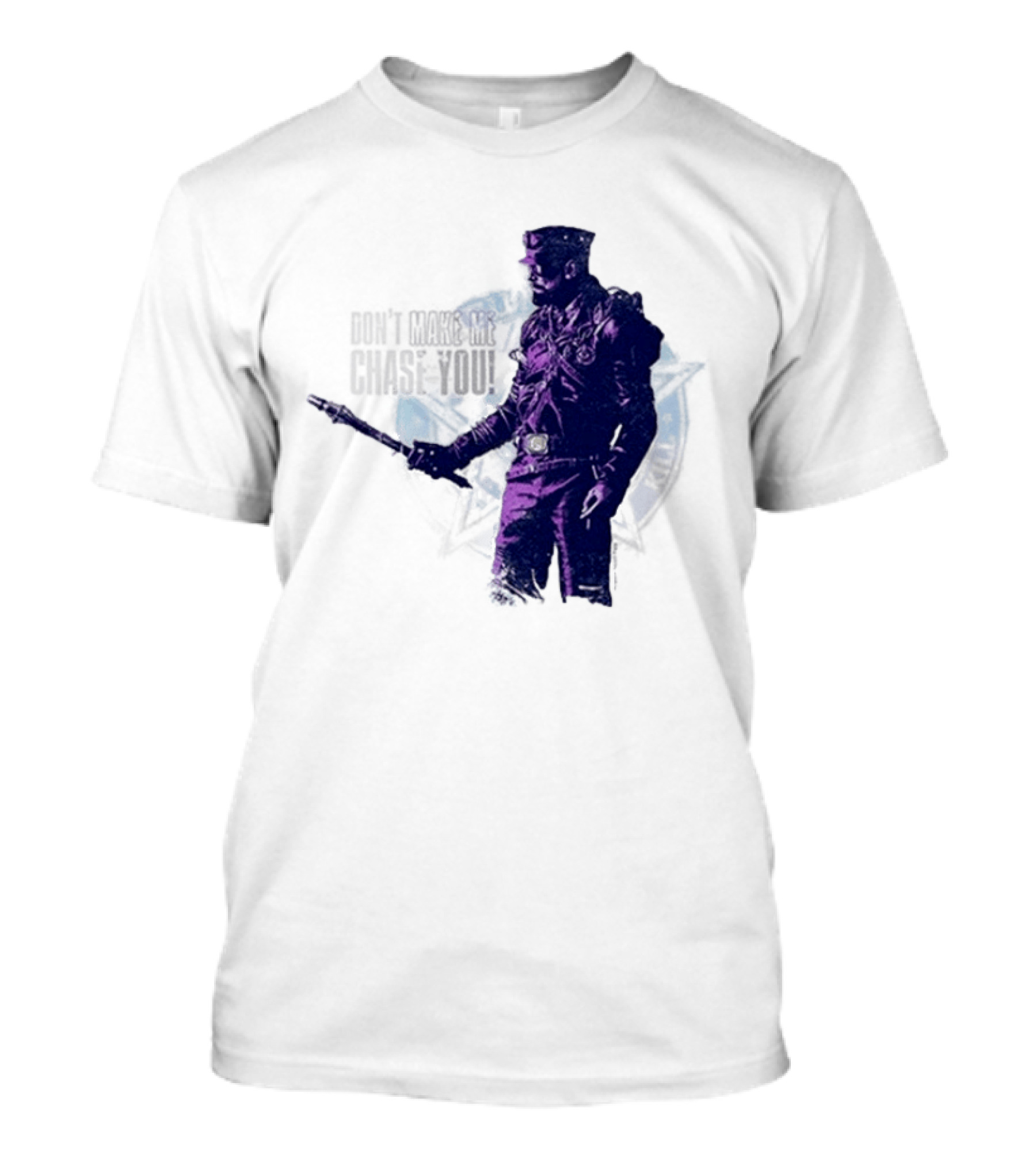 Coyle Don't Make Me Chase You Purple Costume Valentine's Day T-Shirt