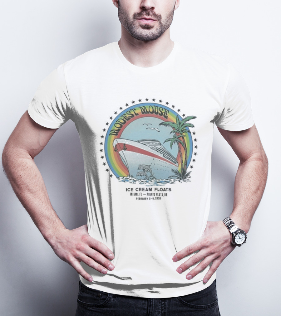 Modest Mouse Norwegian Pearl Cruise February 5 9 2026 T-Shirt