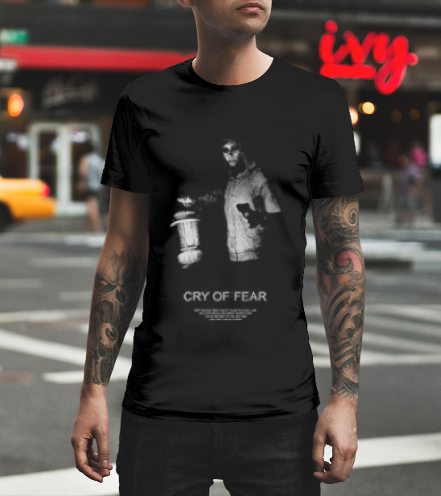 Cry Of Fear Scream And Die Horror Aesthetic Game Merch T-Shirt