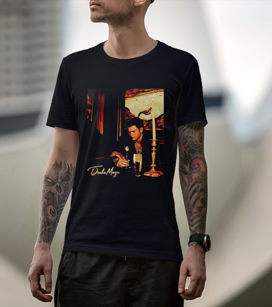 Drake Maye Take Care MVP New England Patriots T-Shirt